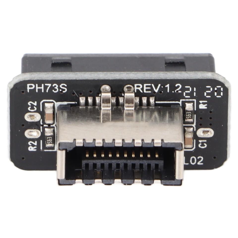 USB Adapter 19P/20P To TypeE TypeC Interface Stable Signal Strong Anti ...