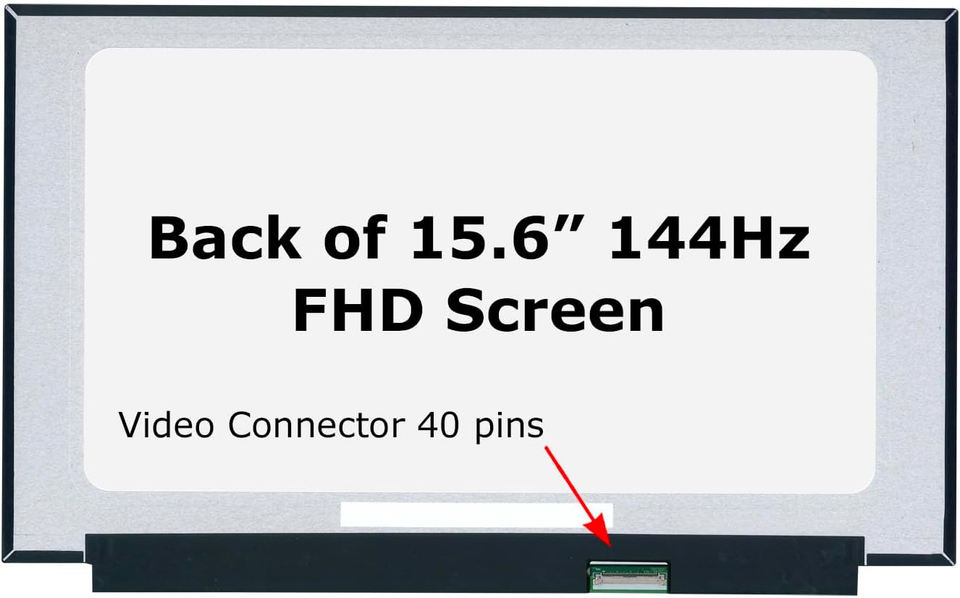 New Screen for MSI GF63 Thin 11SC 11UC 11UD MS-16R6 (40Pin 144Hz) FHD ...