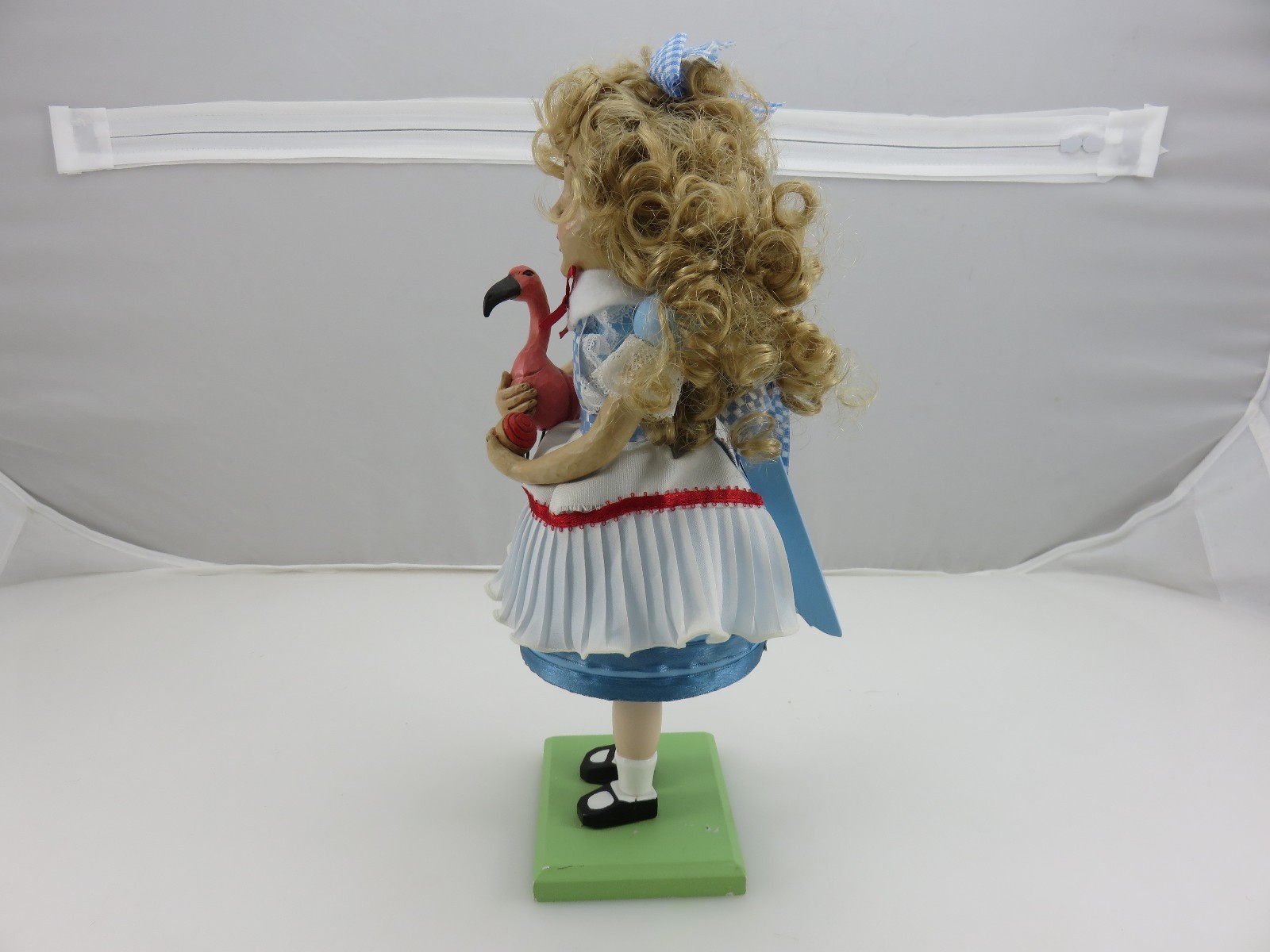 Lillian Vernon Alice In Wonderland Pink Flamingo Wooden Nutcracker | eBay
