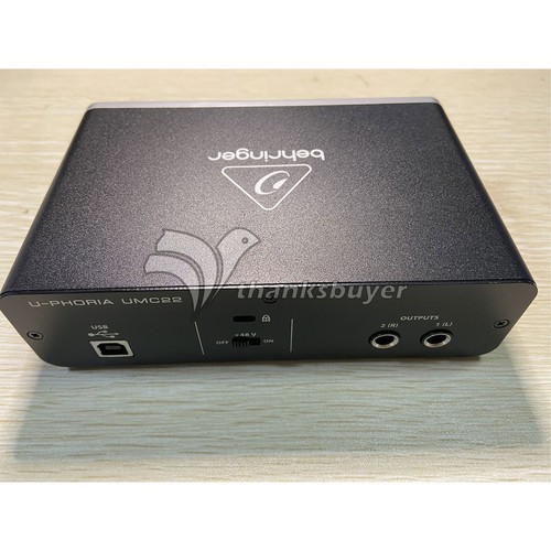 2x2 USB Audio Interface Sound Card with Mic Preamp f/ Behringer U ...