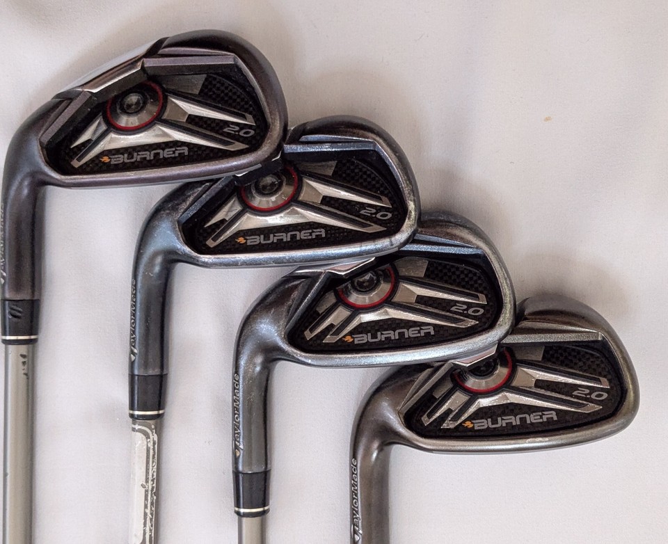 Ladies TaylorMade Burner 2.0 Iron Set 6,7,8,9 LH Superfast 55 Graphite Flex L | eBay