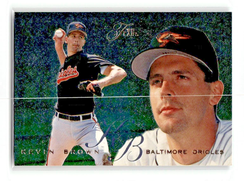 1995 Flair #219 Kevin Brown Baltimore Orioles BASEBALL | eBay