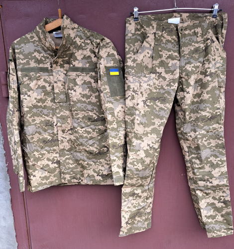UA Ukrainian army summer suit Pixel camo original size 50-3 MM18 new | eBay