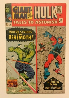 Marvel Giant-Man And Hulk #67 Where Strides Behemoth 1965 | eBay