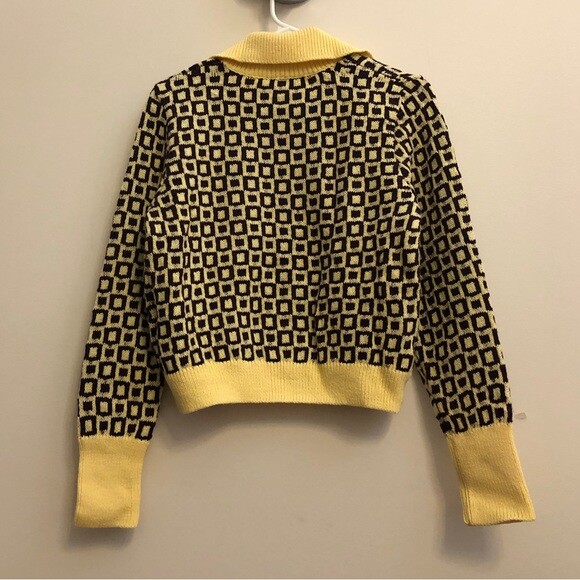 LAST NWT ZARA AW21 GEOMETRIC KNIT JACQUARD SWEATER 6771/161 LAST NWT ZARA AW21 GEOMETRIC KNIT JACQUARD SWEATER 6771/161