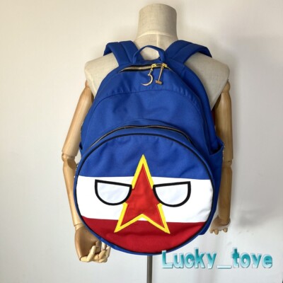 Polandball Yugoslavia Ball School Backpack Countryball Student For ...