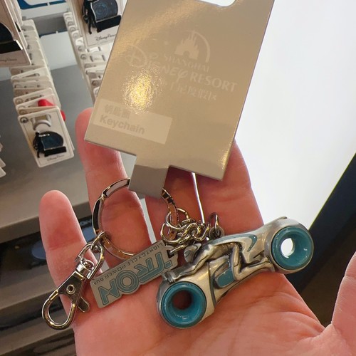 Disney authentic 2024 Tron metal keychain shanghai disneyland | eBay