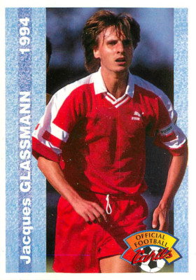 PANINI FOOTBALL 1994 JACQUES GLASSMANN VALENCIENNES | eBay