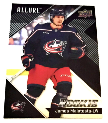 2024-25 JAMES MALATESTA Black Rainbow Rookie Columbus Blue Jackets #122 ...