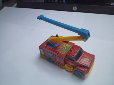 Modellaut Matchbox Utility Truck 1989 rot | eBay.de