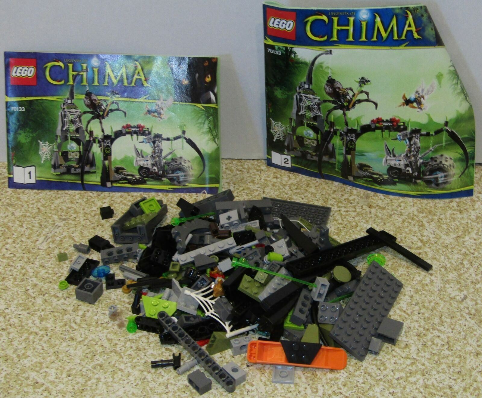 LEGO LEGENDS OF CHIMA: Spinlyn's Cavern (70133) for sale online | eBay