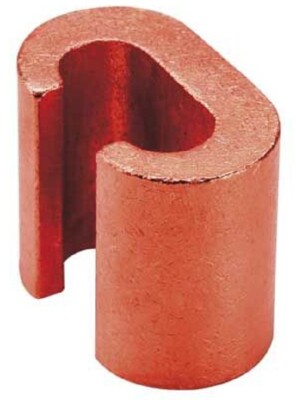 Cabac COPPER EARTH CLAMP C-CONNECTOR Corrosion Resistant- 50-70mm² Or ...