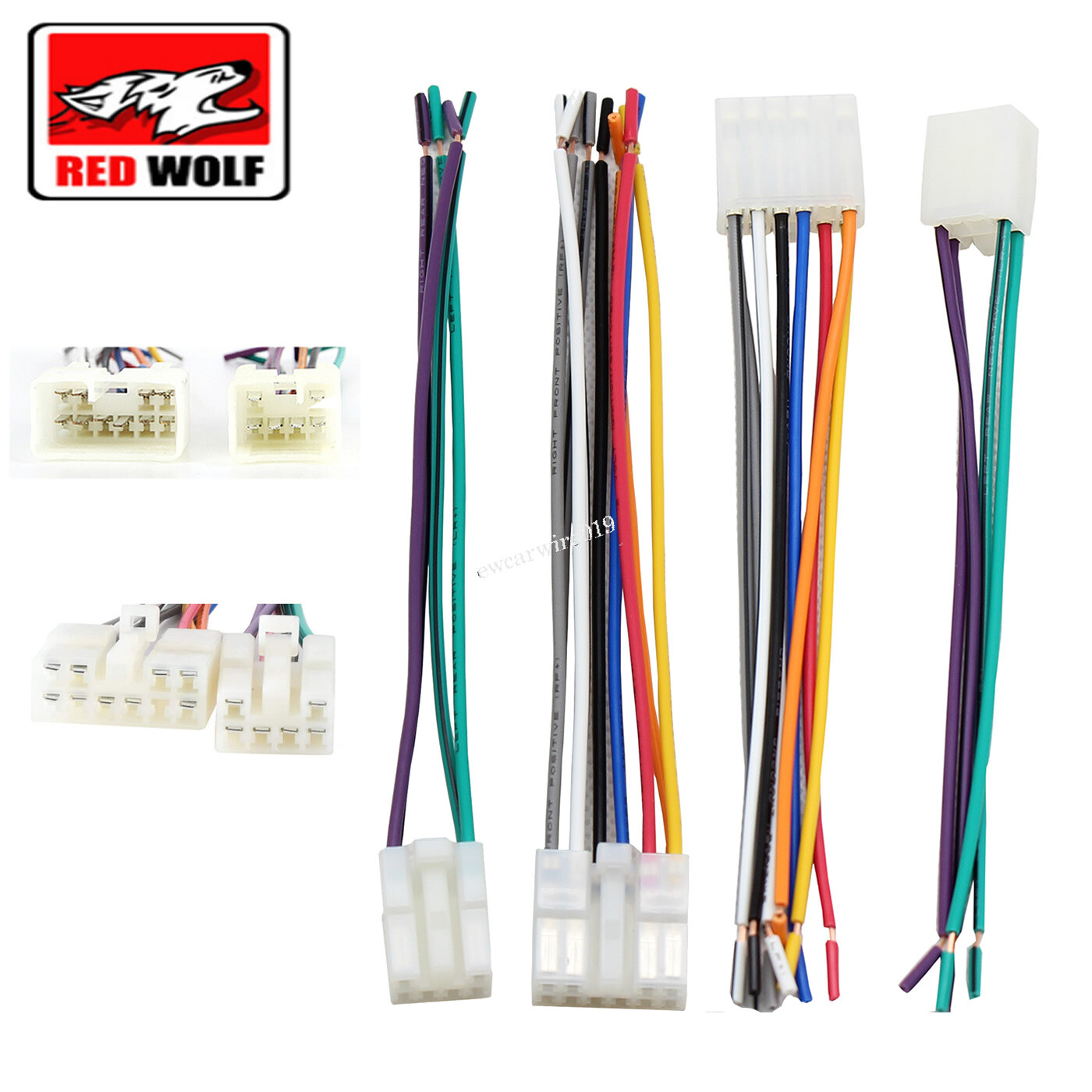 For 2010-2019 Subaru Radio Wiring Harness Female Male With JBL Add ...