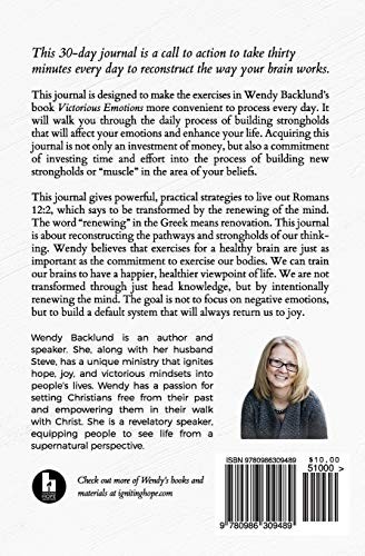 Victorious Emotions Journal: A 30 Day Journey To Rewire Your Brain | eBay