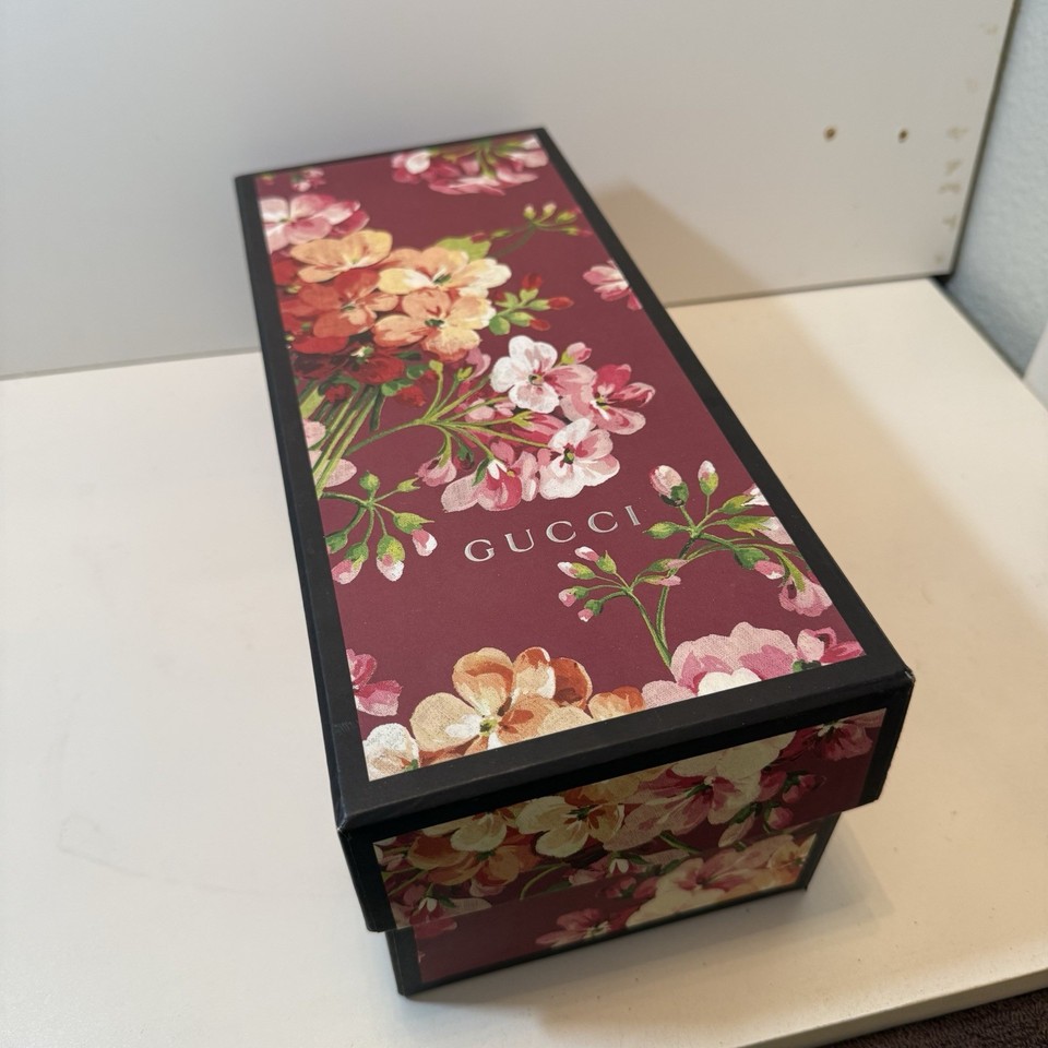 Gucci GG Bloom Supreme Floral Slides Women’s Size 39.5 Authentic | eBay