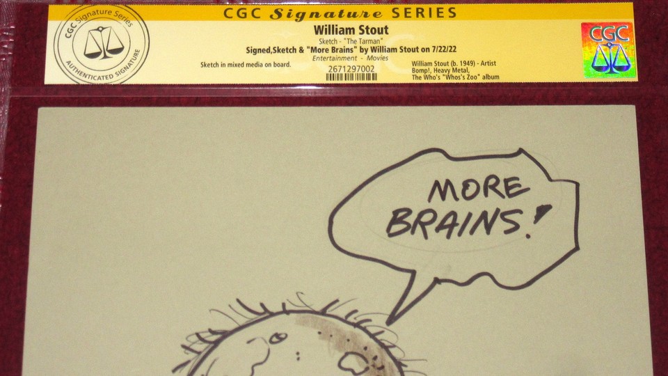 CGC SS Return of the Living Dead Tarman Zombie illustration by William ...