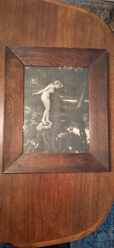 1928 Original EDWIN BOWER HESSER (?) Art Deco Female Nude Woman Photo ...