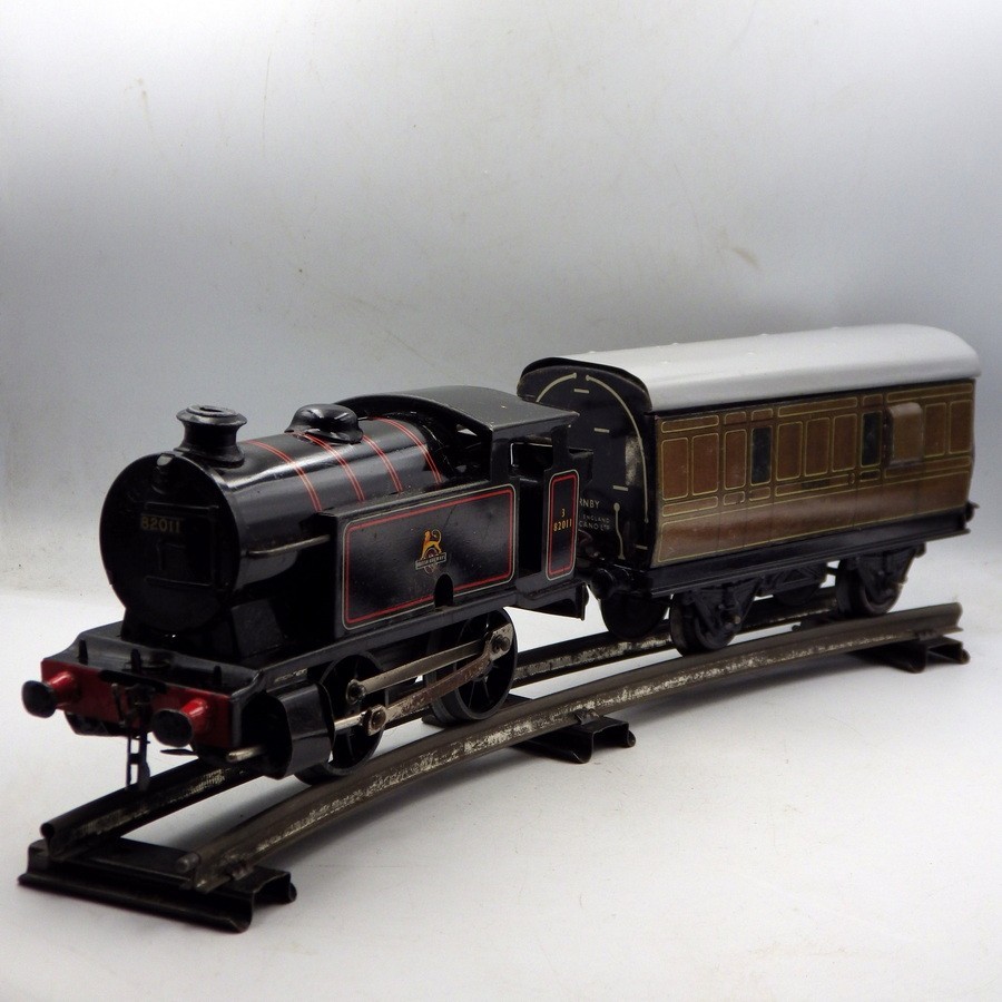 HORNBY O GAUGE 1950s Vintage Clockwork PASSENGER TRAIN SET | eBay UK