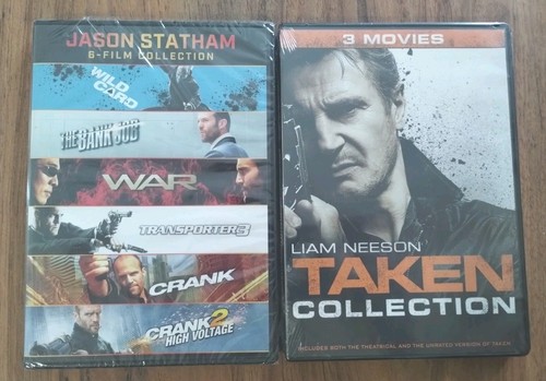 Jason Statham 6-Film Collection/Taken Collection/Action/Thriller ...