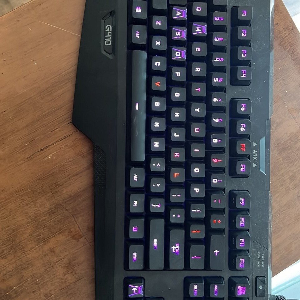L Logitech G410 Atlas Spectrum mechanical keyboard with Romer-G keys | eBay