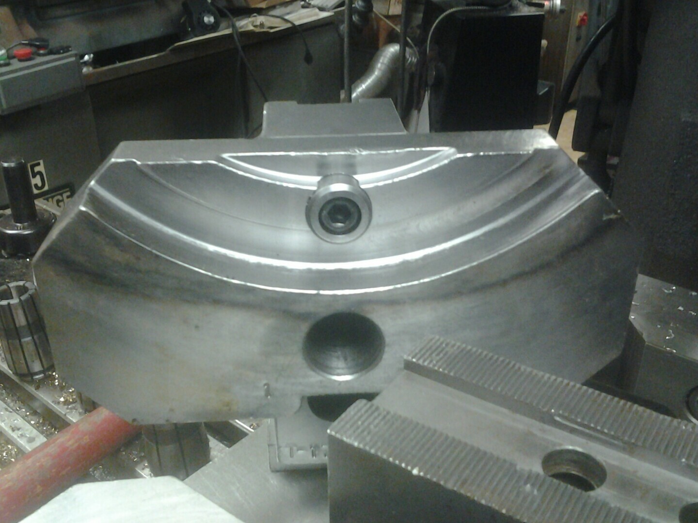 12" CNC KITAGAWA B212 Lathe Chuck Jaws 3 FULL GRIP PENDULUM 21mm T-SLOT ...