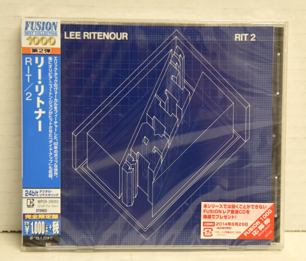 LEE RITENOUR - RIT/2 - 24BIT CD - 2014 - JAPAN - BRAND NEW - SEALED ...
