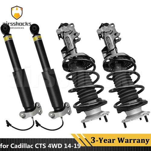Full Set Front & Rear Shock Absorbers Assembly For Cadillac CTS 2014 ...