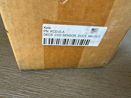 Kele KCD-D-A CO2 Sensor, Duct, MA OUT | eBay