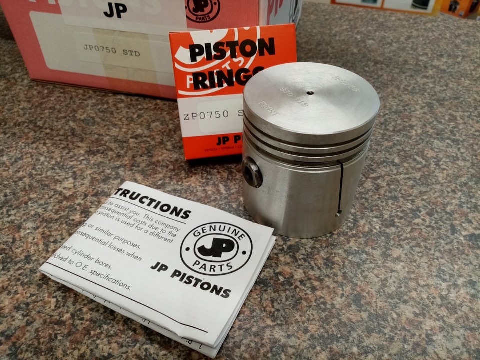 Austin 12/4 Piston SET 1933 to 47 STD/020/030/.8mm/040/060" 1535cc ...
