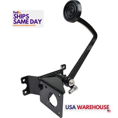 Allstar ALL41015, One Black Steel Brake Pedal Asy Universal Frame Mount ...