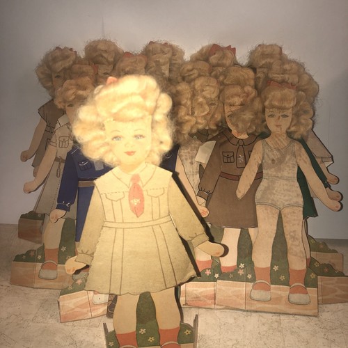 Vintage Girl Scout Paper Dolls | eBay