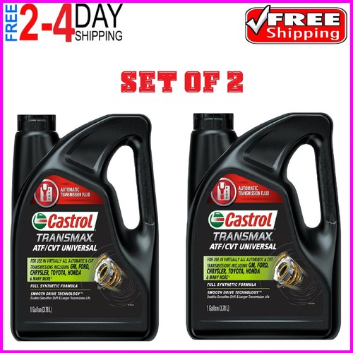 Castrol Transmax ATF/CVT Universal Automatic Transmission Fluid, 1 ...