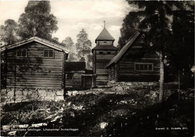 CPA AK NORWAY De Sandvigske Samlinger, Lillehammer. Isumanlegget (256501) | eBay