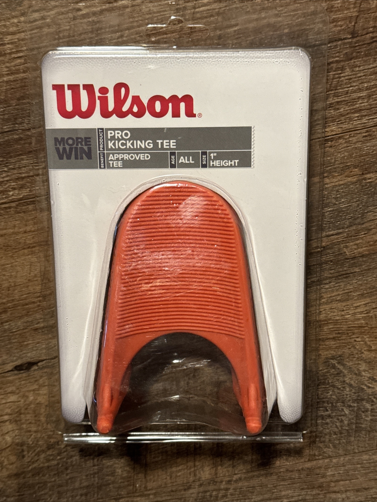 Wilson Pro Kicking Tee 1” Pro Kickoff Tee Football Holder Orange In ...
