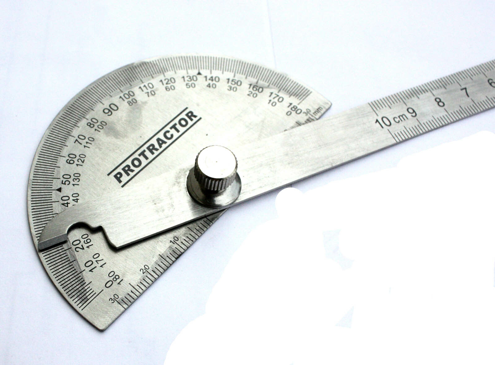 Rotary Protractor Measuring Angle Square Drawing Line Rule Gauge ...