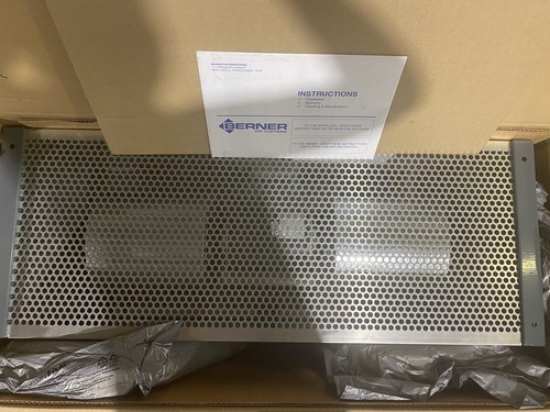 Berner Air Courtain IDC12-1036AH-F 480V Phase 3, 60HZ, 1.2Amp 1/2 HP ...