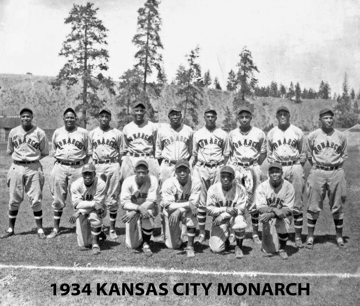 Monarchs Baseball Kansas City Monarchs Chrome White/Navy JR 75th New