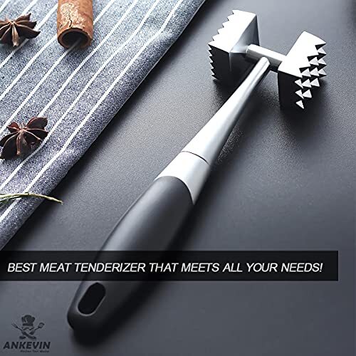 Meat Tenderizer Dual-Sided Nails Meat Mallet Meat Hammer Used for Steak ...