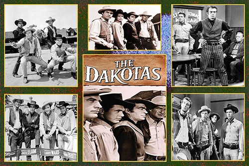 4"x6" MAGNET Collage- PRINT- "THE DAKOTAS" JACK ELAM-CHAD EVERETT-LARRY ...