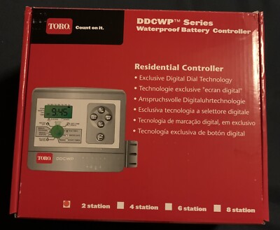TORO DDCWP 2 Station 9V Battery Operated Controller DDCWP-2-9V | eBay