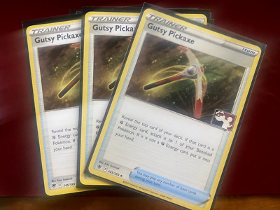 Gutsy Pickaxe (HOLO) - Play! Pokemon Prize Pack Series 3 | eBay UK
