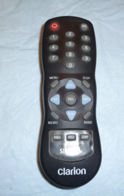 Genuine Clarion Sirius Remote Control for Satellite Radio Receivers | eBay