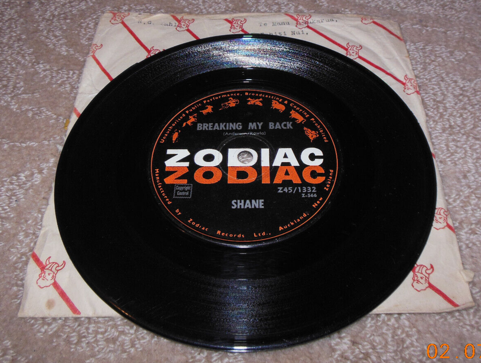 SHANE Bee Gees cover 7" record Barry Robin Maurice Gibb TOWN OF TUXLEY ...