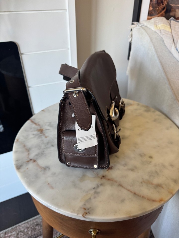 NWT Coach Western Tabby Shoulder Crossbody Bag Maple 79694 Authentic ...