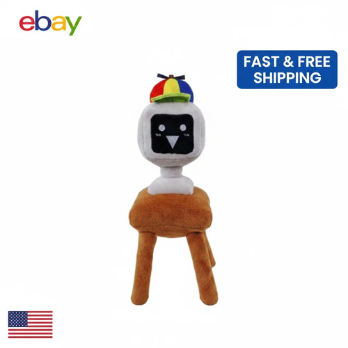 Sprunki Plush 11" Cute Mr Fun Computer Plushies Toy Fans Gift for Kids ...