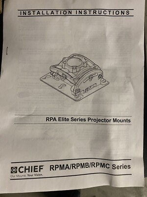 Chief RPA Elite Universal Projector Mount with Keyed Locking ...