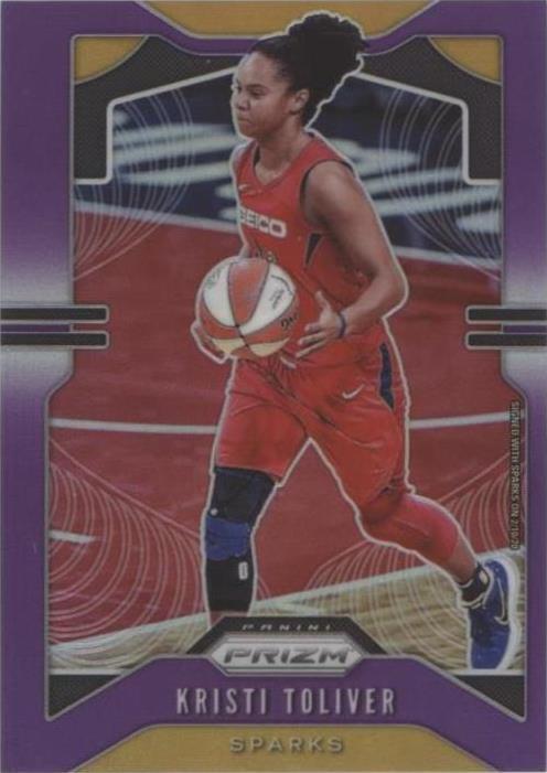 2020 Panini Prizm WNBA - Kristi Toliver #29 Purple Prizm /125 for sale ...