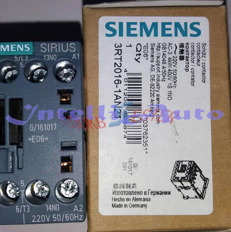 1Pcs New IN Box Siemens 3RT2016-1AN21 Contactor - | eBay