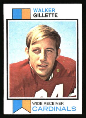 1973 Topps RC #17 Walker Gillette Rookie | eBay