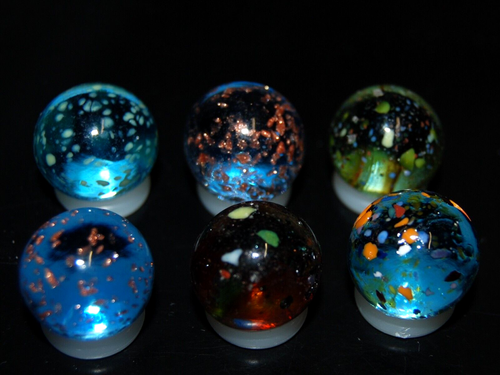 L@@K Jabo Classic Frit Marbles Some W/Lutz Collector Set HTF KEEPERS ...